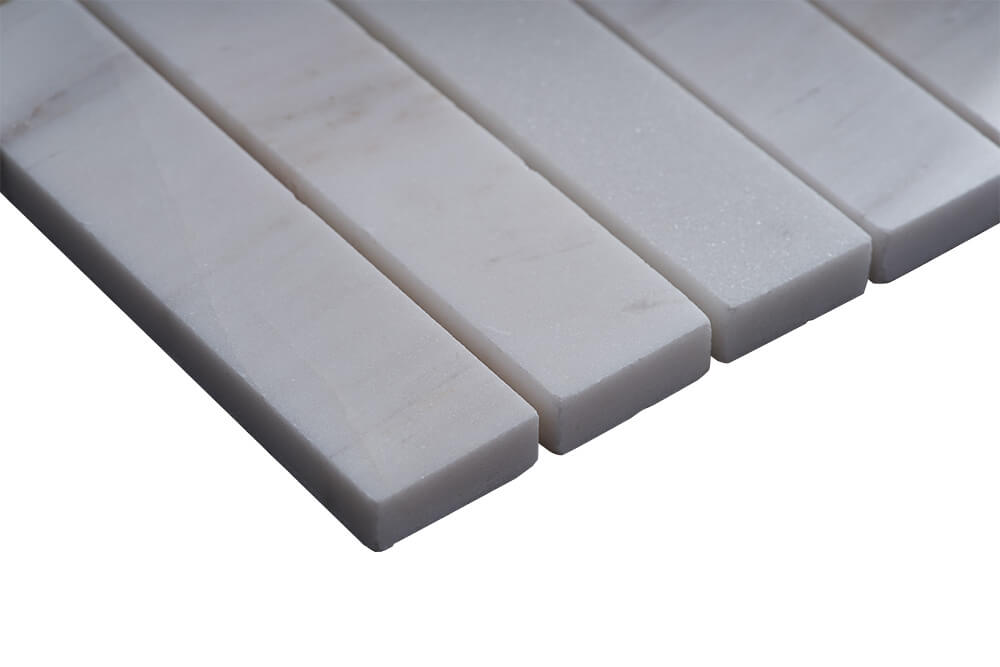 Mosaic White Marble Rectangle S - Công ty TNHH Trung Hùng Hà Nội